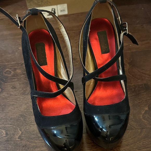 Frederick's of Hollywood | Shoes | Fredericks Of Hollywood Black ...